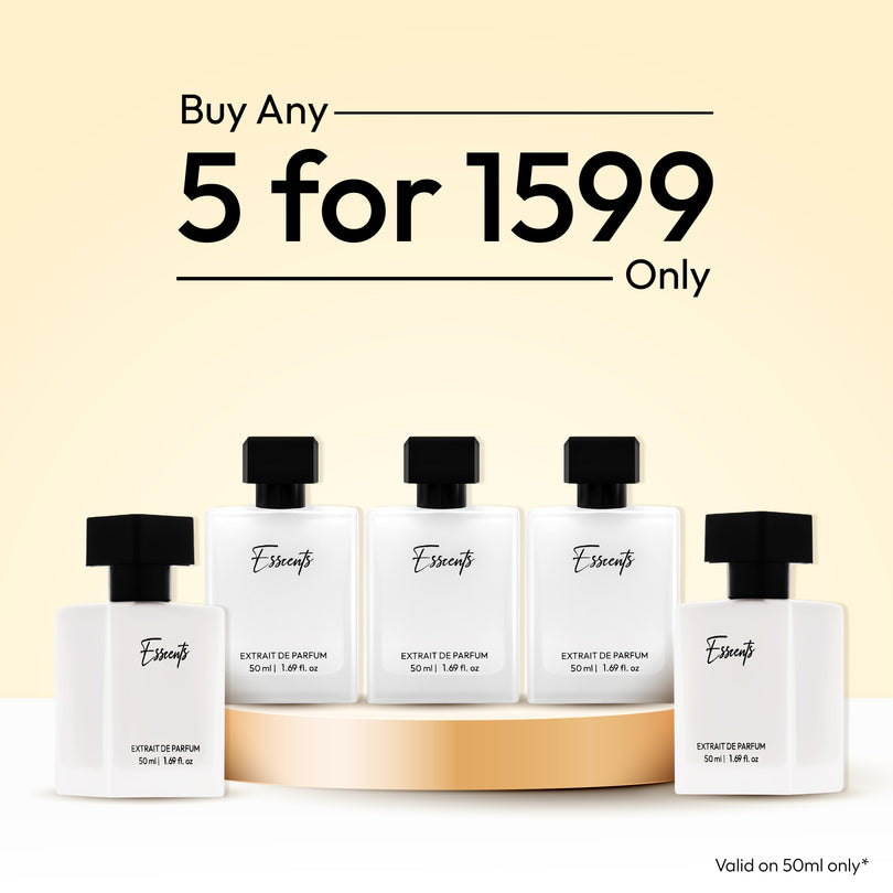 Combo | Get 5 at ₹1599 – Esscents - India’s First Alcohol-Free Perfume ...