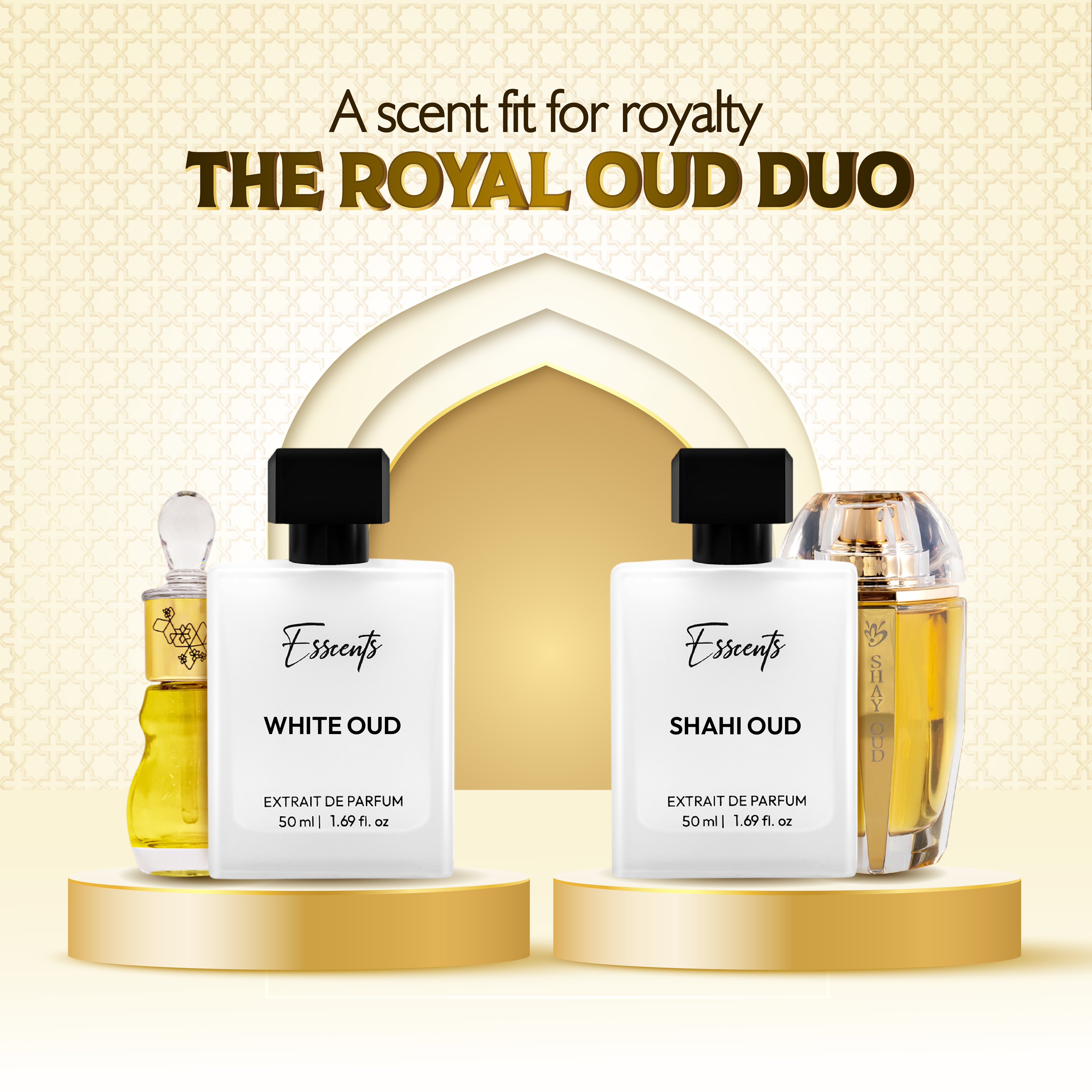 The Royal Oud Duo Combo – Esscents - India’s First Alcohol-Free Perfume ...